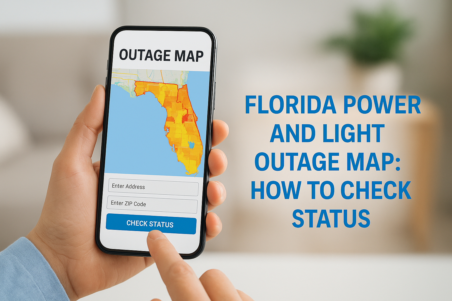 Florida Power And Light Outage Map: How To Check Status - Advance Solar ...