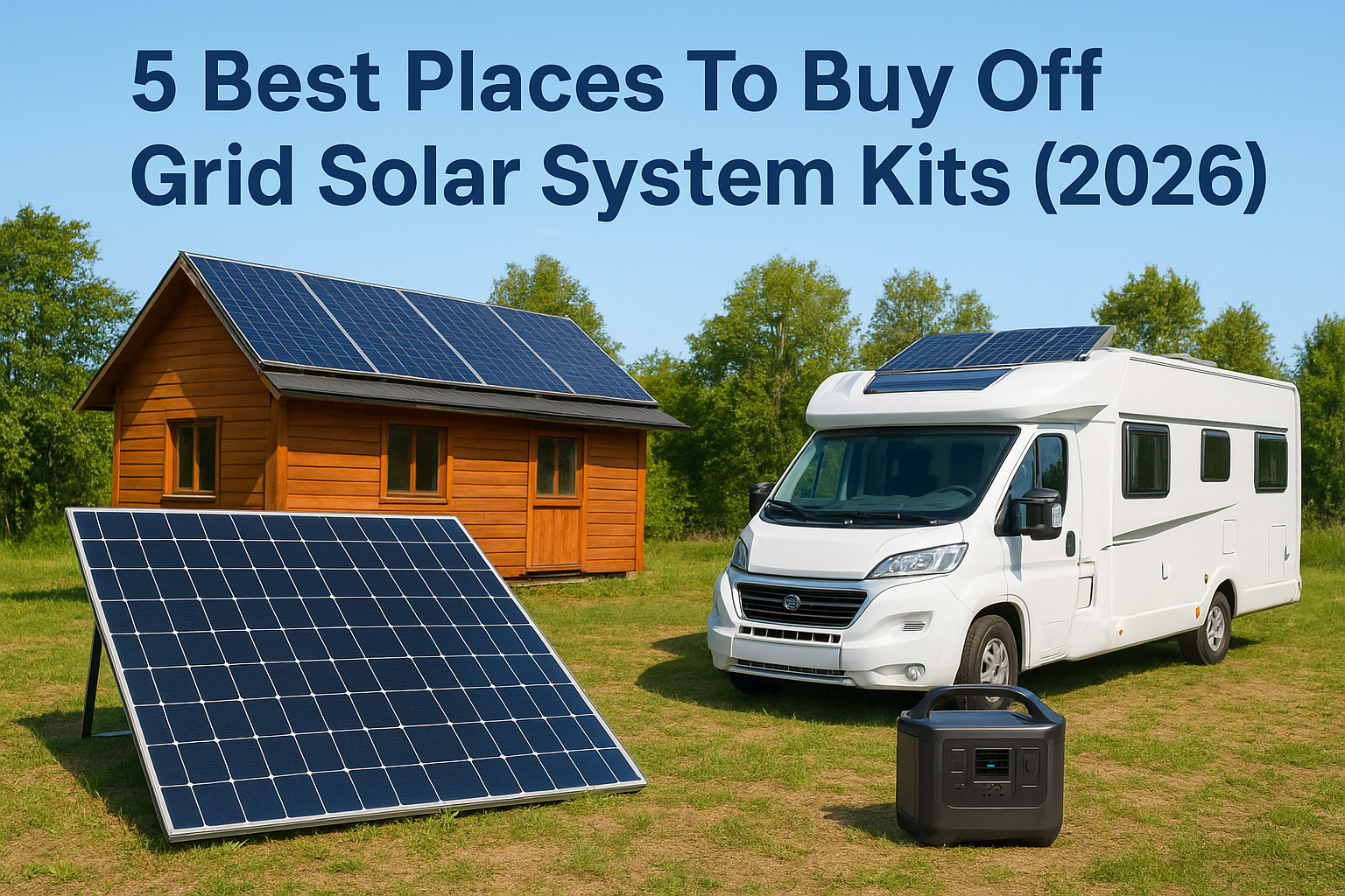 5 Best Places To Buy Off Grid Solar System Kits (2026) - Advance Solar ...